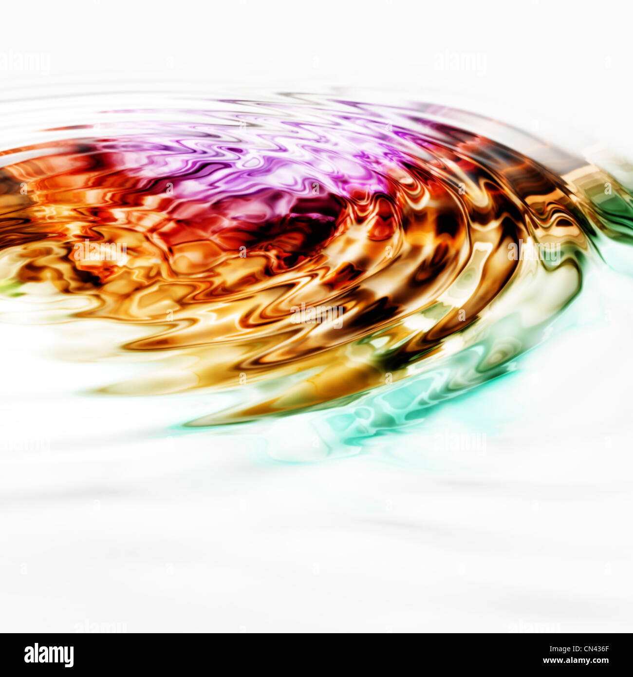 Illustrated wave background design Stock Photo - Alamy