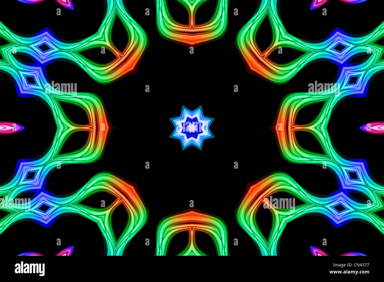 Abstract illustrated powerful and decorative background design Stock ...