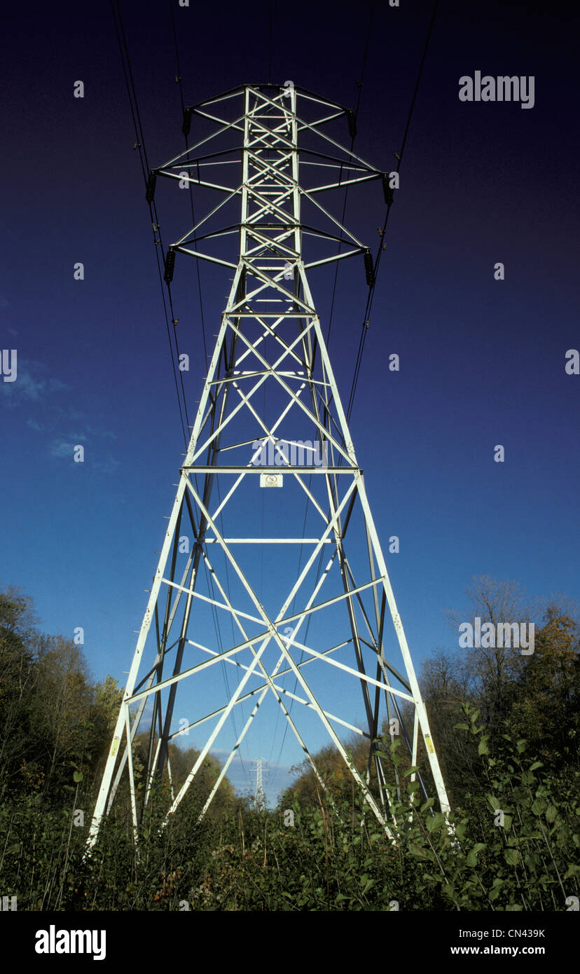 Hydro Quebec Transmission Tower High Resolution Stock Photography and ...
