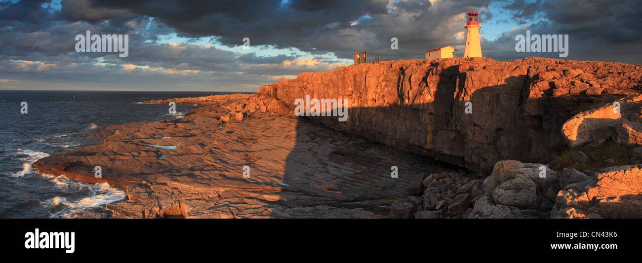 Photo of the Cape Norman Light, located on the cliffs of Cape Norman ...