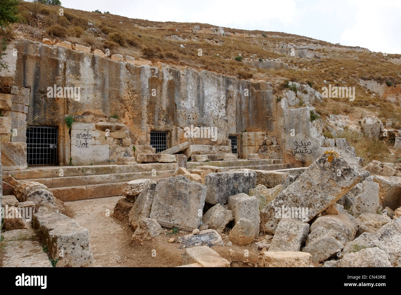 Necropolis of cyrene hi-res stock photography and images - Alamy
