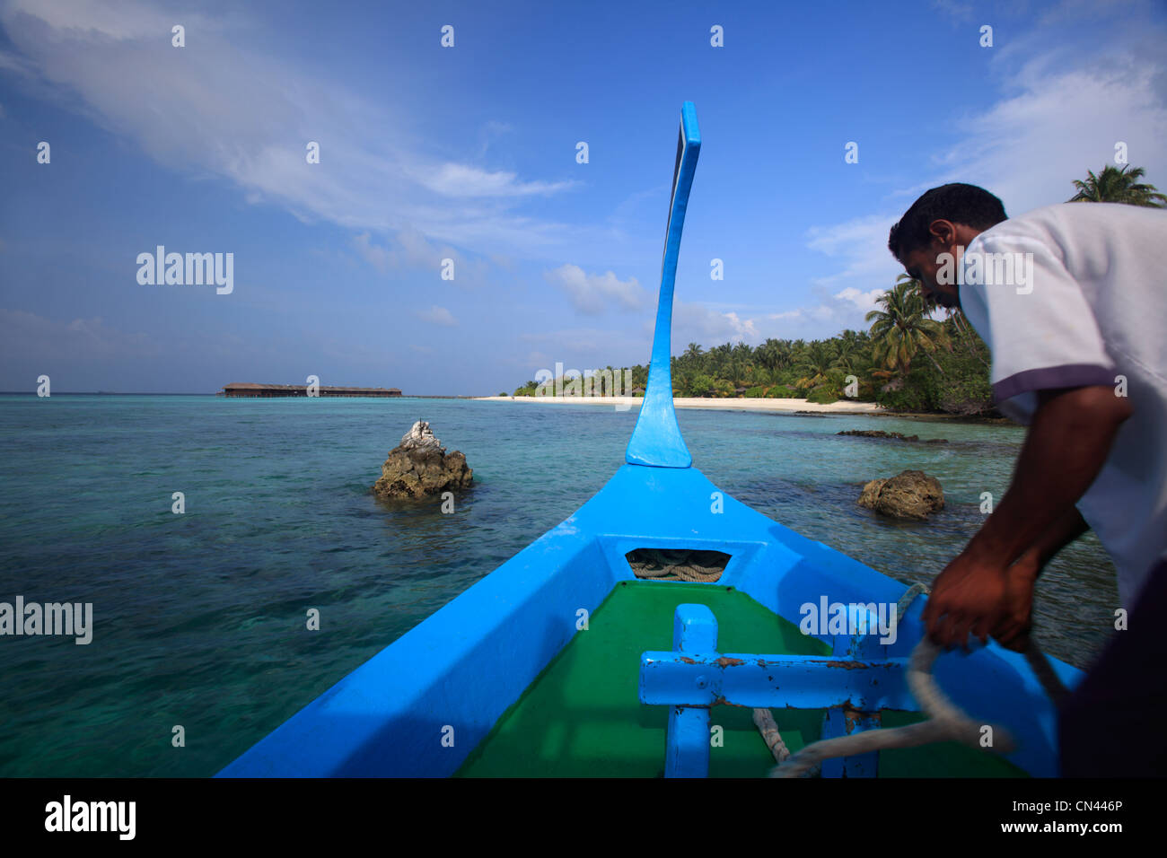 Maldives traditional boat hi-res stock photography and images - Alamy