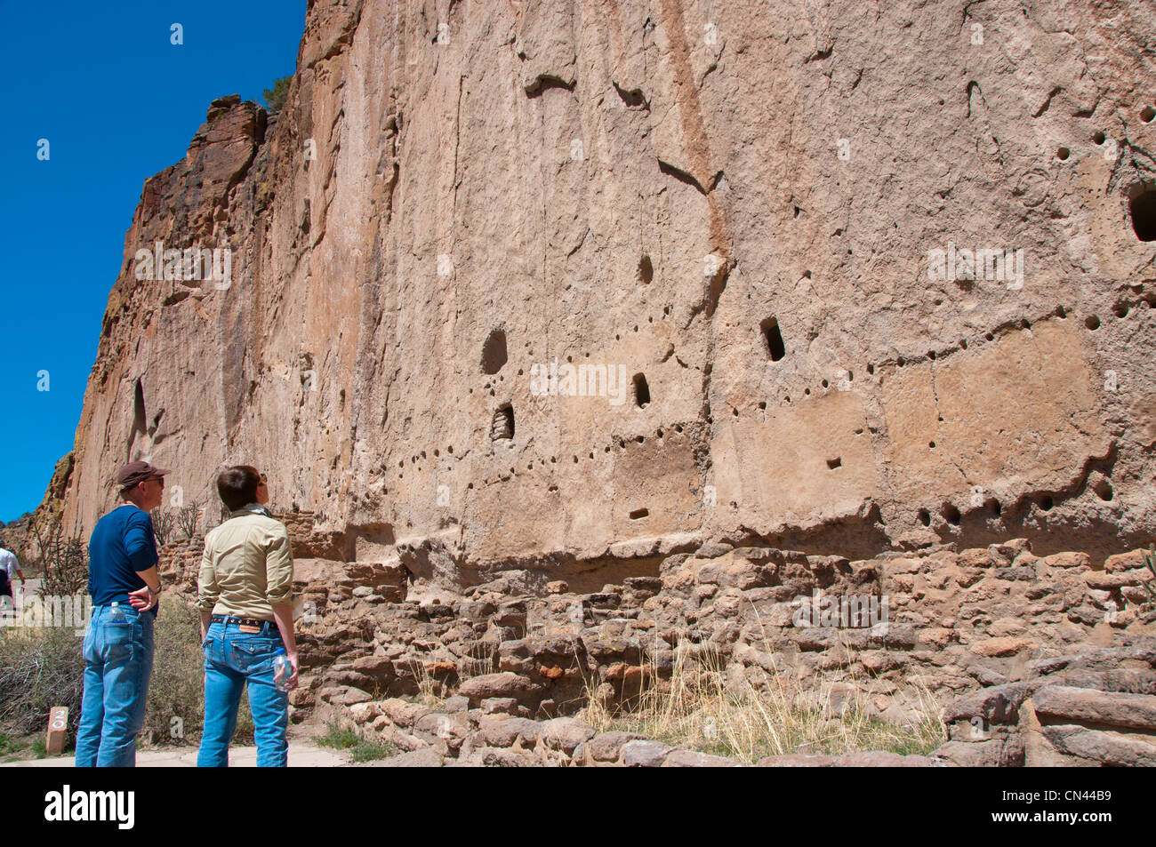 Bandelier National Monument NM Stock Photo - Alamy