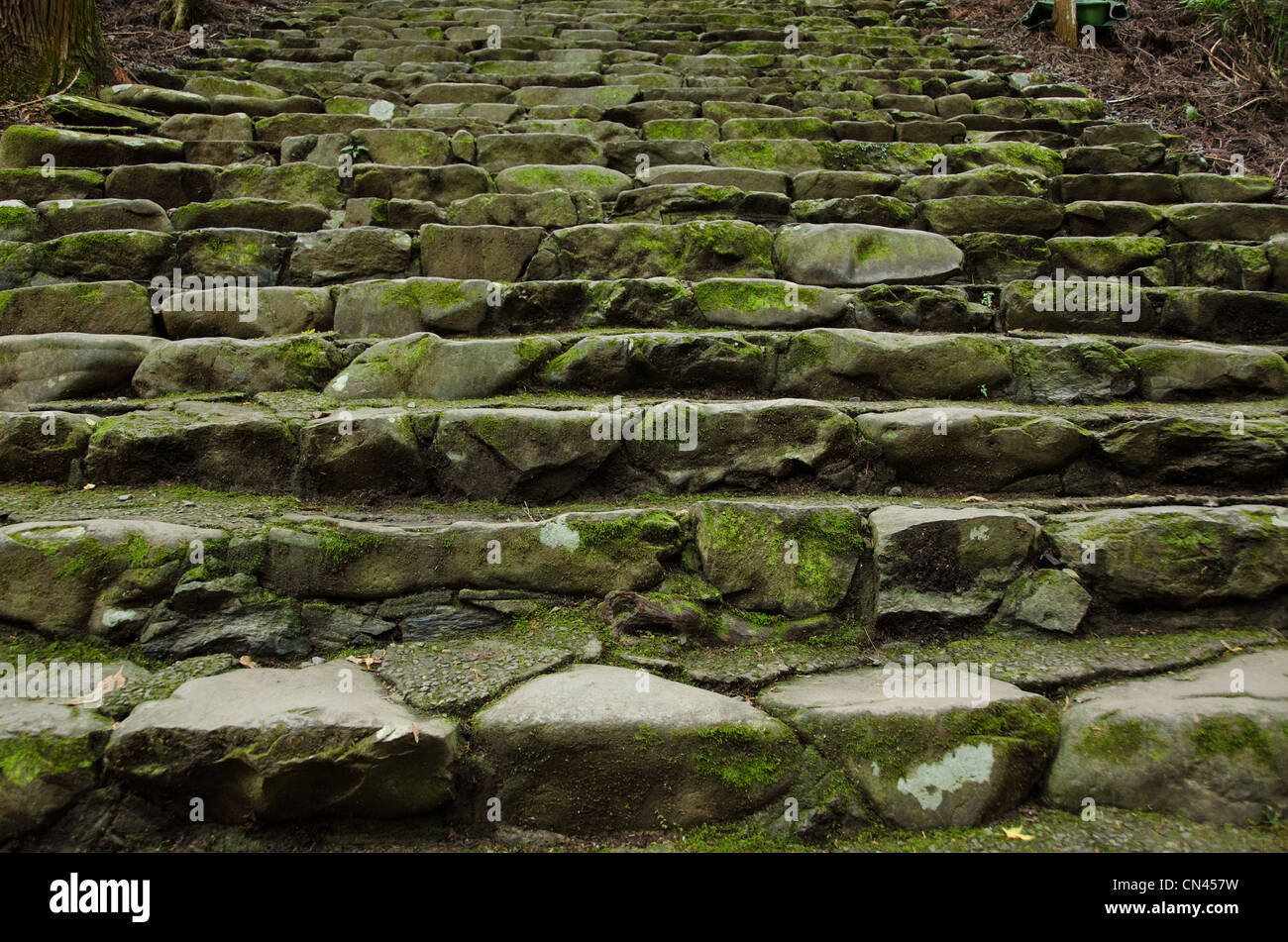 Background pattern of old stone stairs leading upwards Stock Photo - Alamy