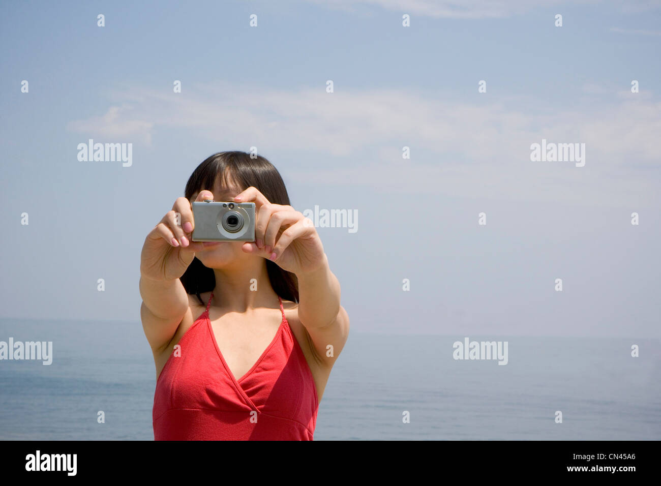 Holding out camera hi-res stock photography and images - Alamy