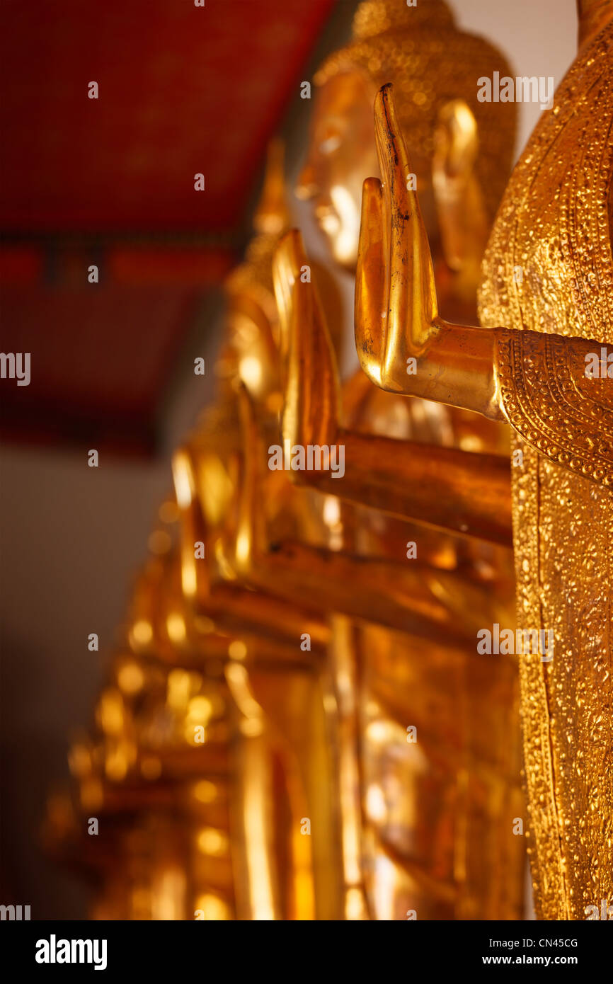 Blessing statue of lord buddha hi-res stock photography and images - Alamy