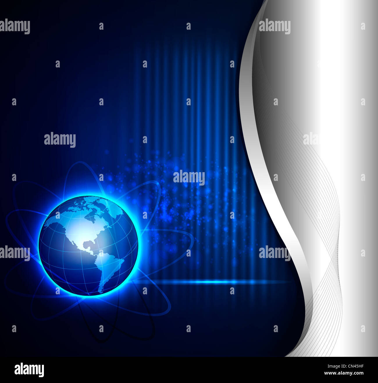 Abstract business technology background Stock Photo - Alamy