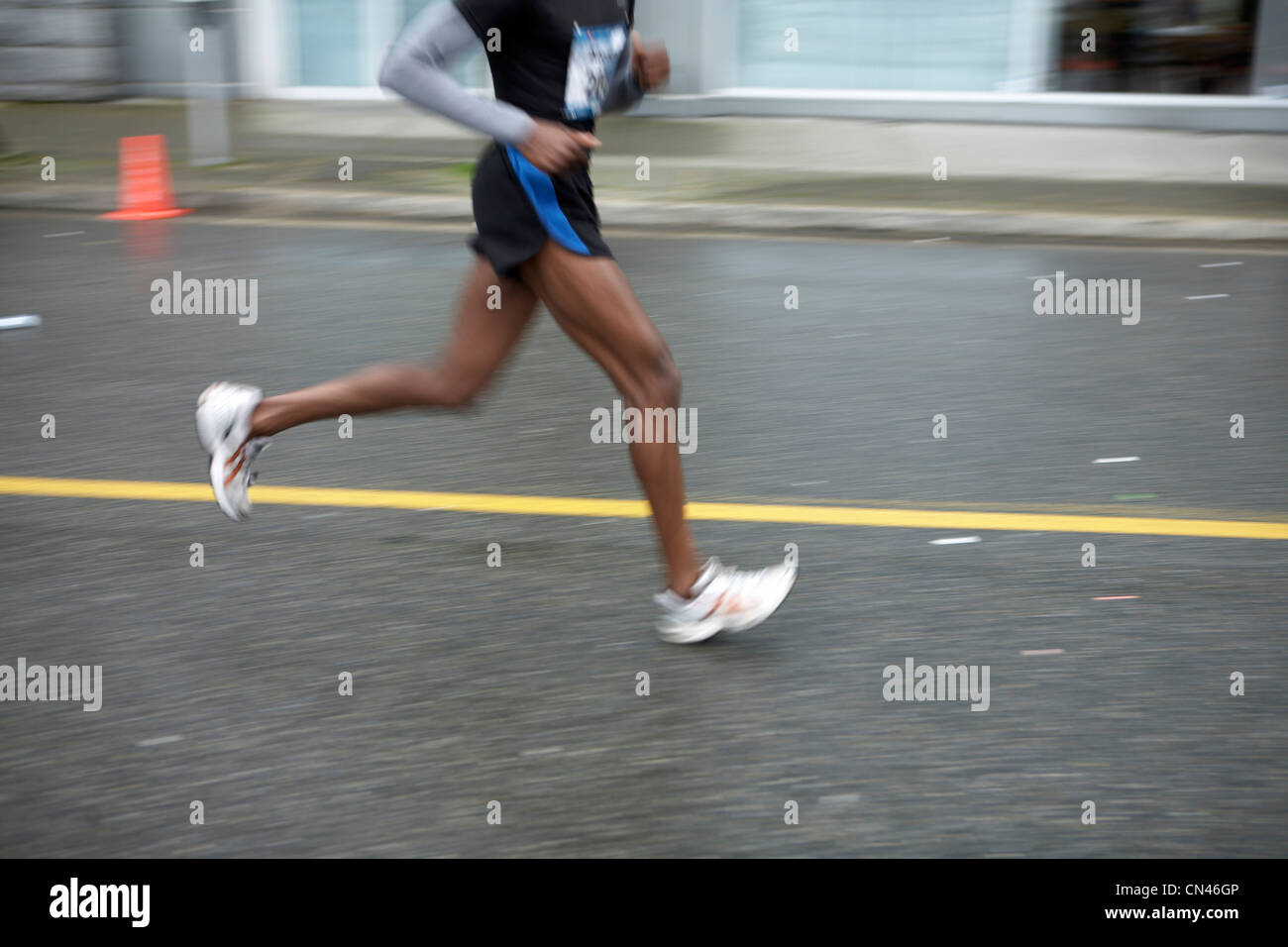 Male runners legs african ethnicity hi-res stock photography and images ...