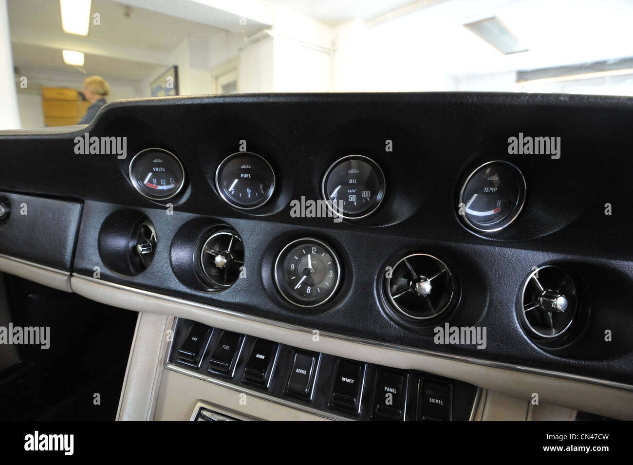 Jensen Interceptor, Jensen SP Stock Photo - Alamy