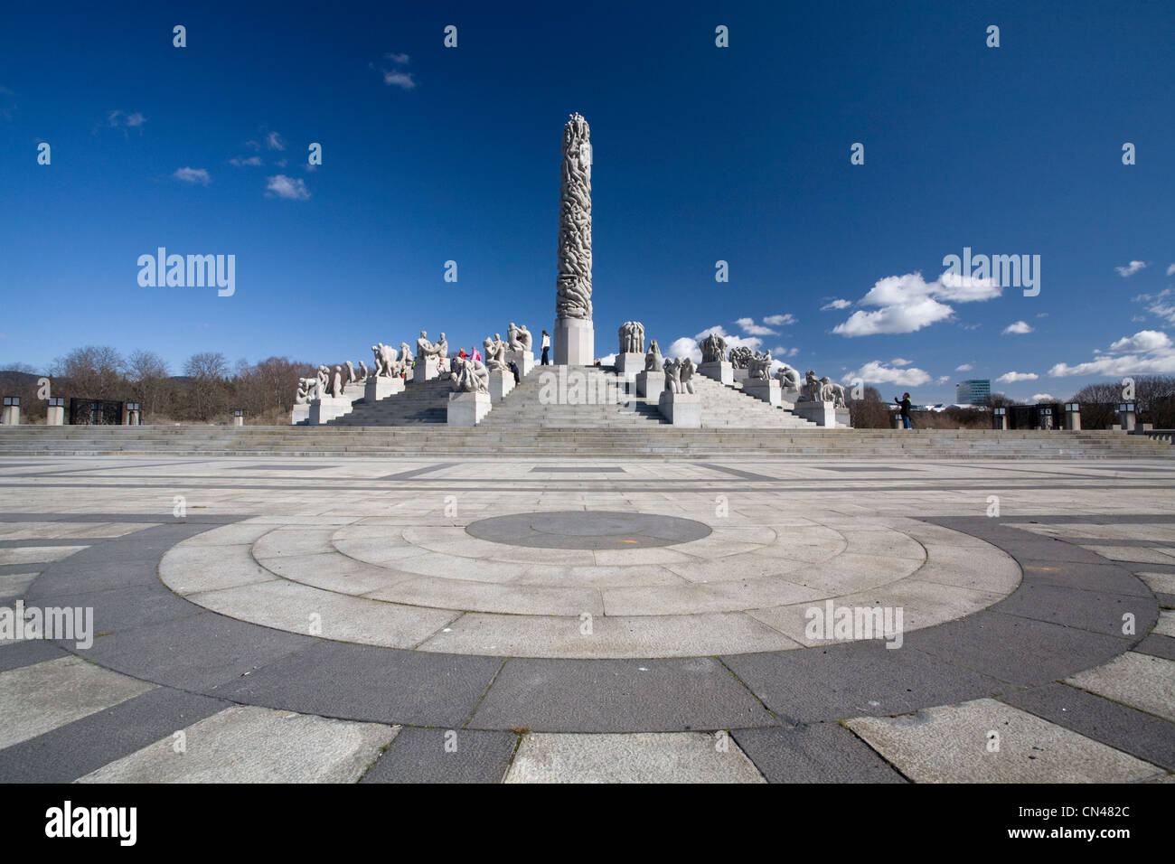 Scandinavia norway oslo frogner park hi-res stock photography and ...