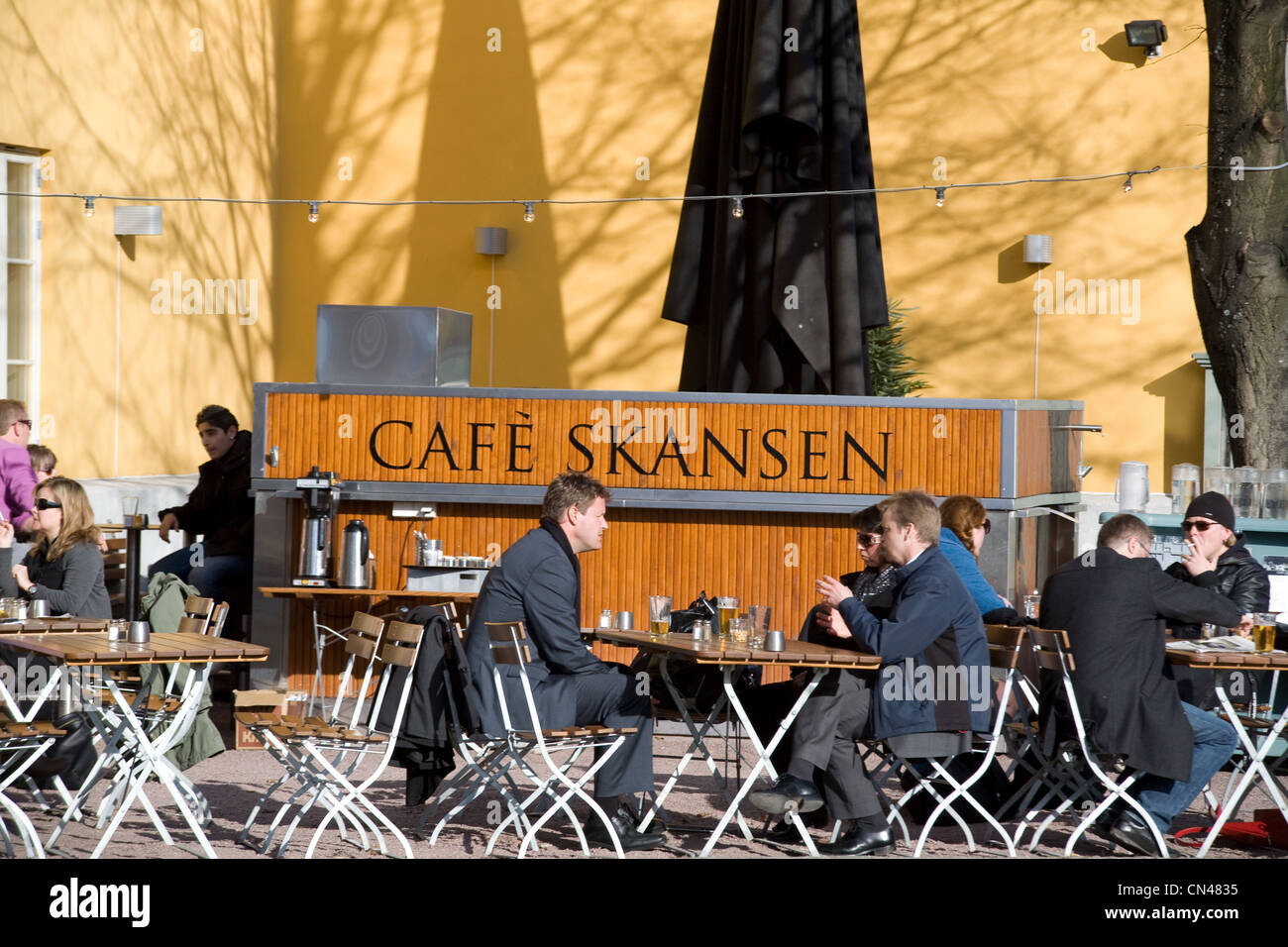 Skansen cafe hi-res stock photography and images - Alamy