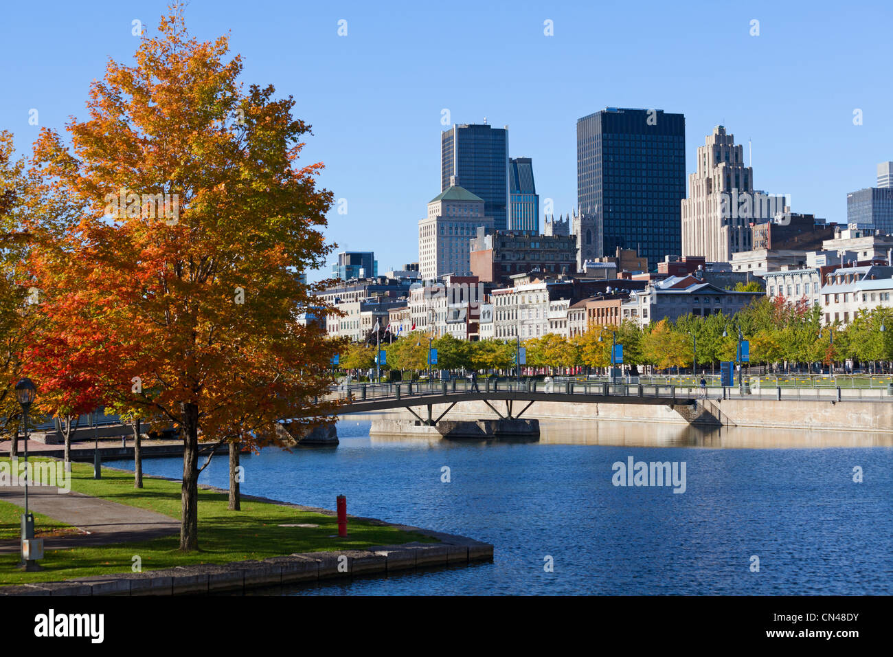 Quebec city autumn old hi-res stock photography and images - Alamy
