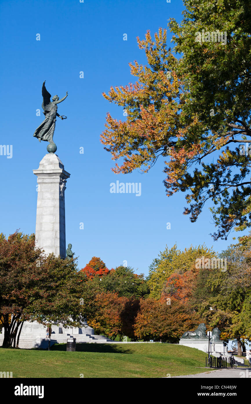 Montreal angel statue hi-res stock photography and images - Alamy