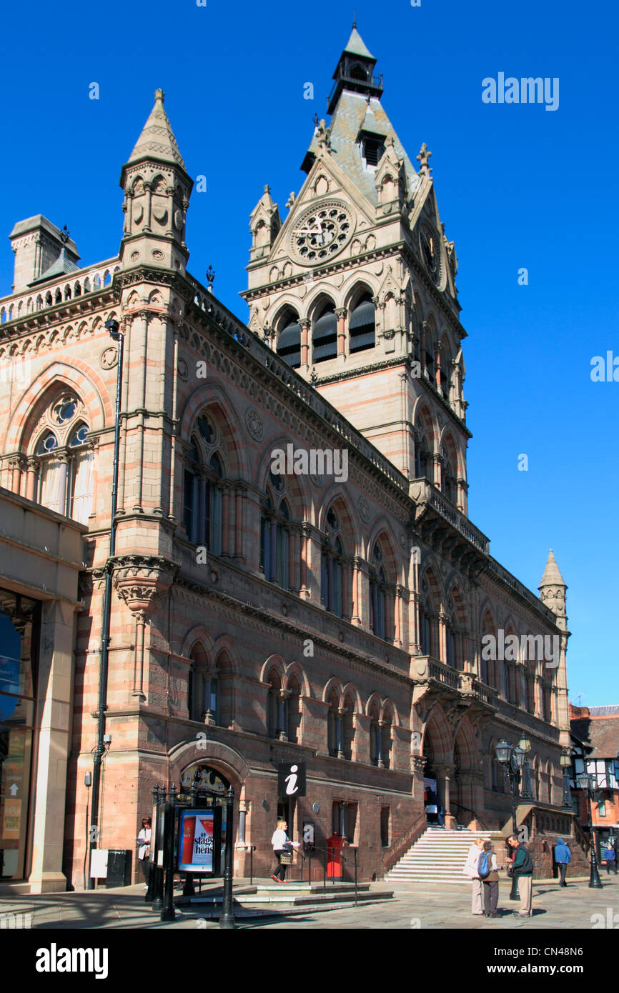 England Cheshire Chester Town hall Stock Photo - Alamy