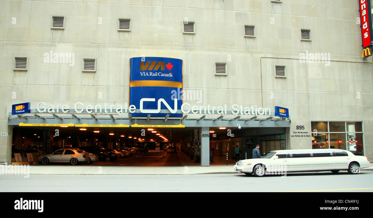 Montreal Central Station Stock Photo - Alamy