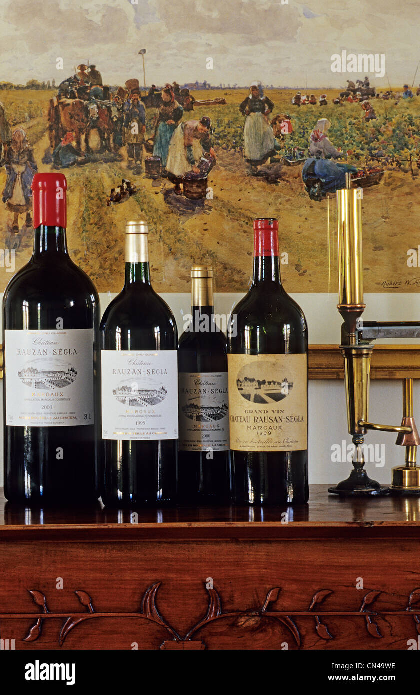 Chateau rauzan segla label hi-res stock photography and images - Alamy
