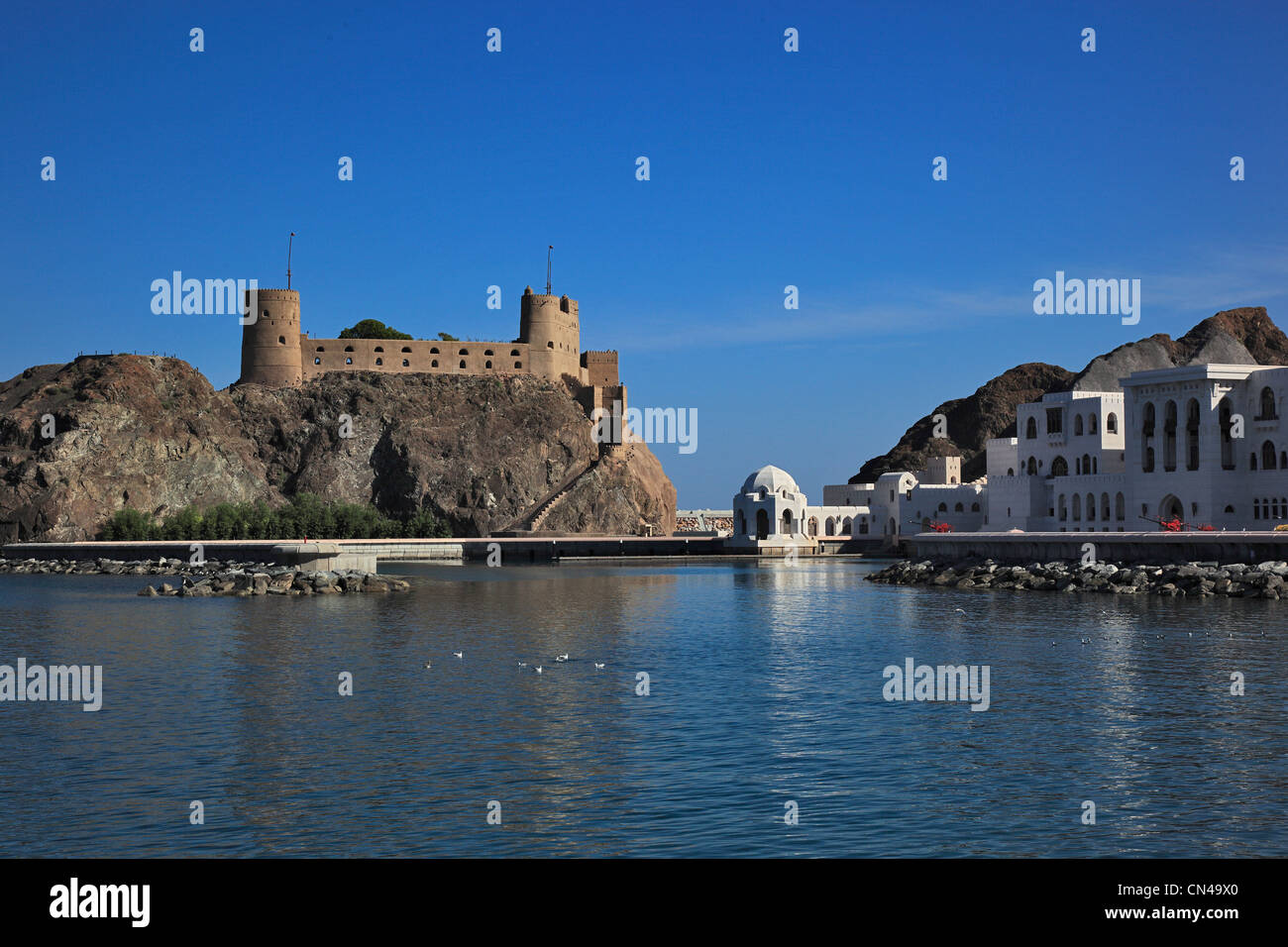 Fort Jalali, Muscat, Oman Stock Photo - Alamy