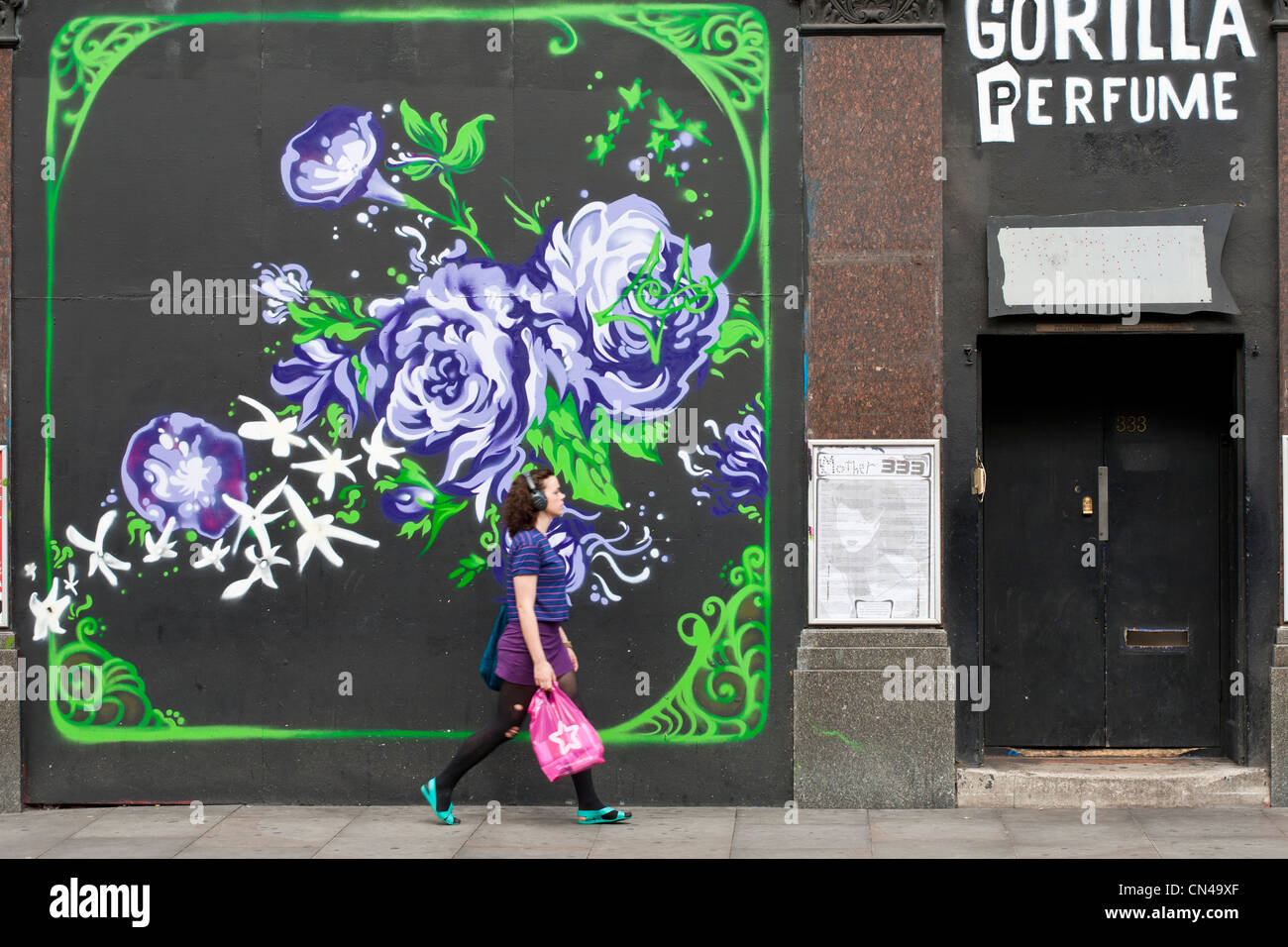 United Kingdom, London, Hackney, Shoreditch, front of club 333 Mother ...