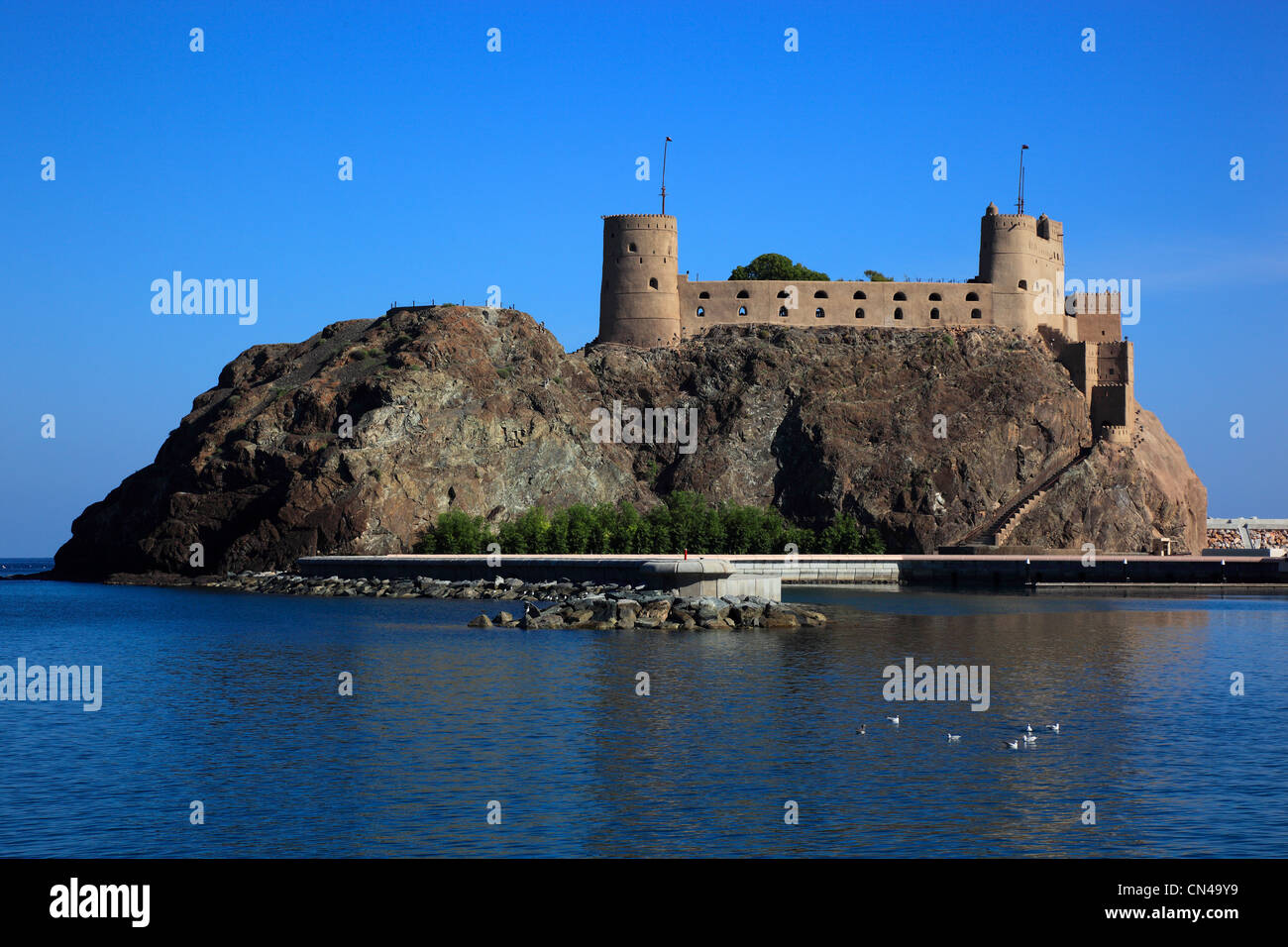 Fort Jalali, Muscat, Oman Stock Photo - Alamy