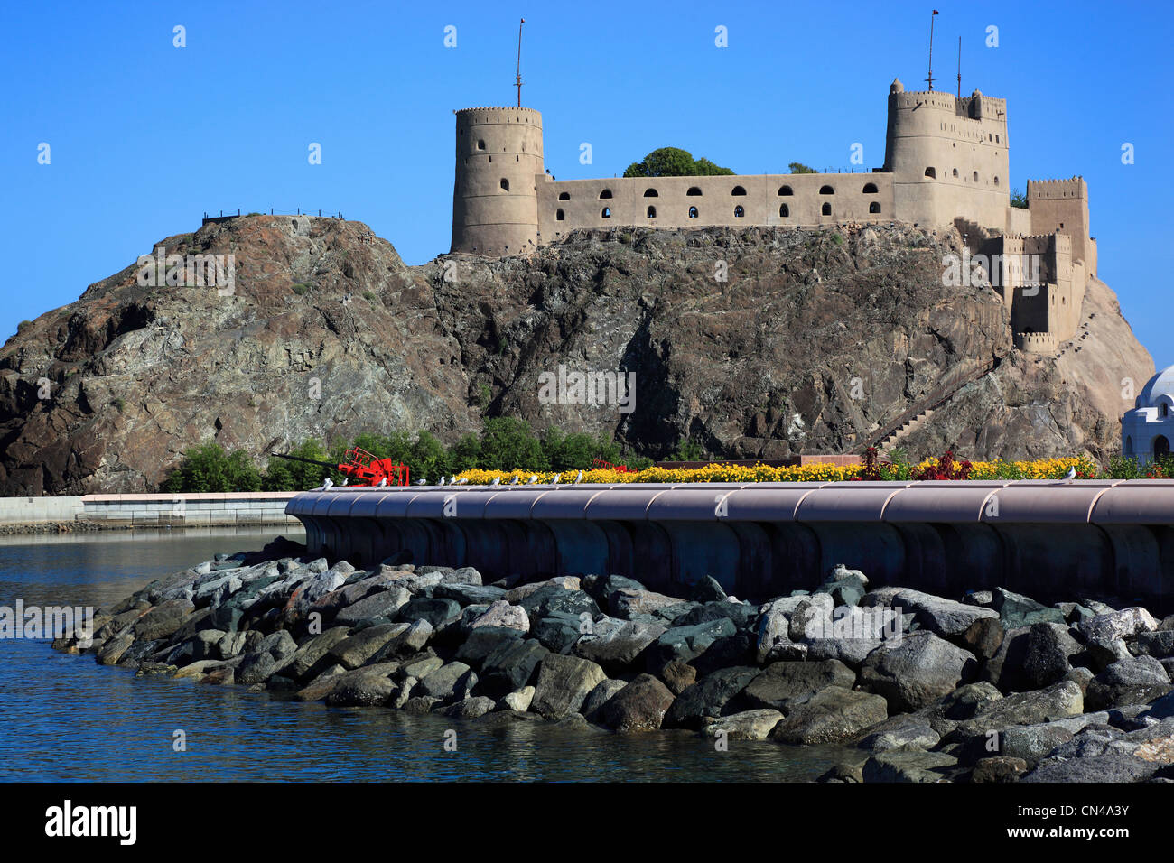 Fort Jalali, Muscat, Oman Stock Photo - Alamy