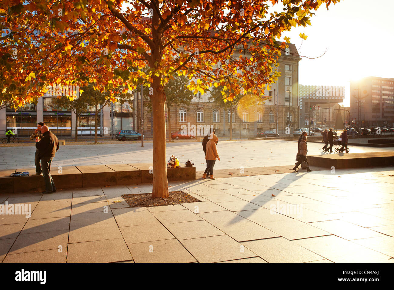 Autumn in Dresden, Germany Stock Photo - Alamy