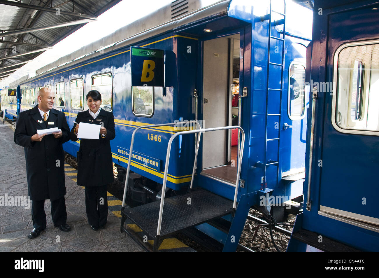 Peru railway train hi-res stock photography and images - Alamy
