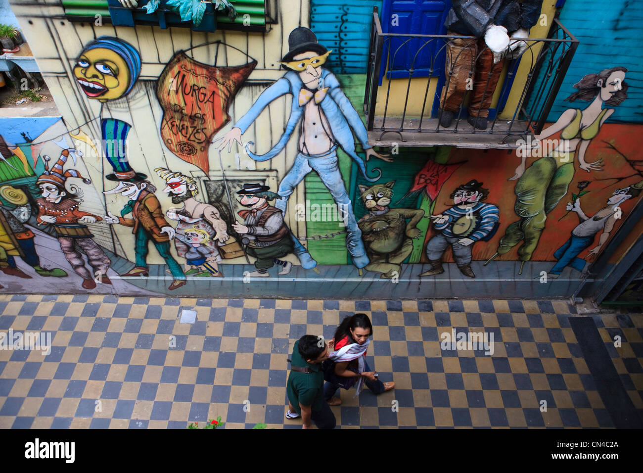 Argentina mural people hi-res stock photography and images - Alamy