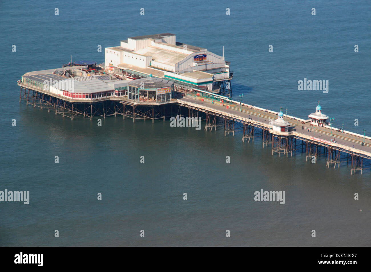 England Lancashire Blackpool north pier Stock Photo - Alamy