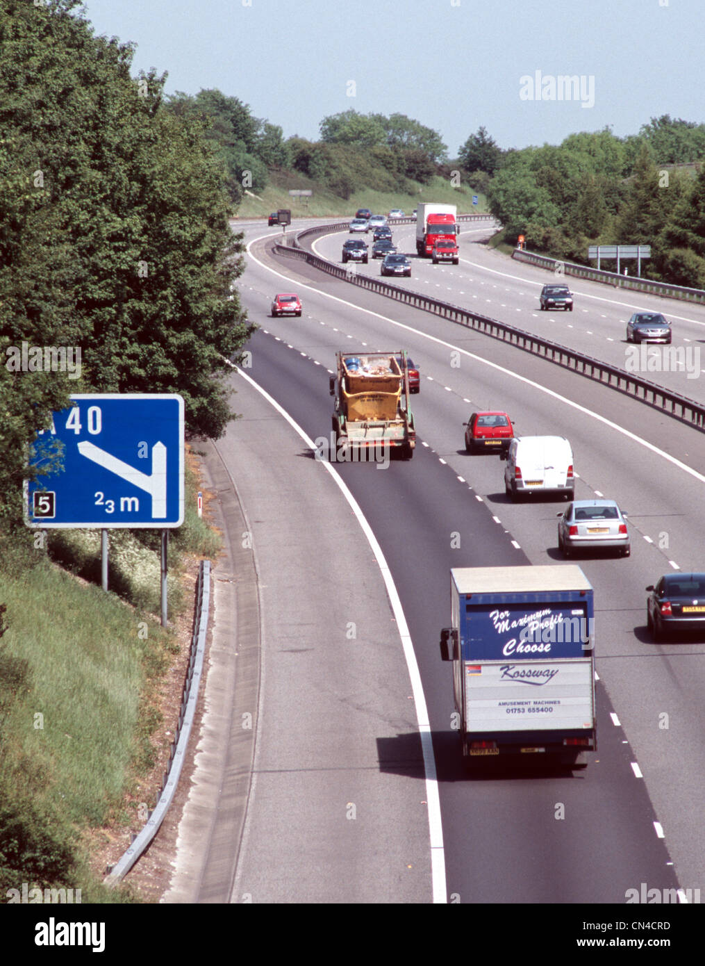 M40 Motorway Stock Photo, Royalty Free Image: 47426385 - Alamy