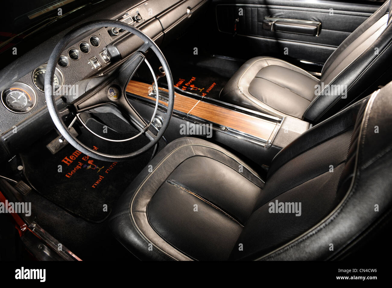 Muscle car dashboard hi-res stock photography and images - Alamy