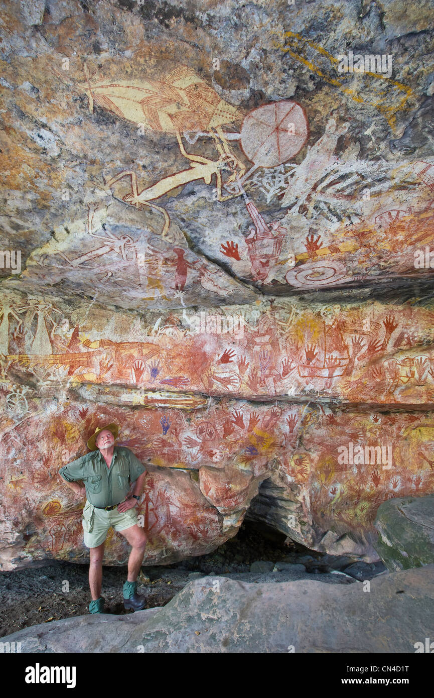 Australia, arnhem land rock art hi-res stock photography and images - Alamy