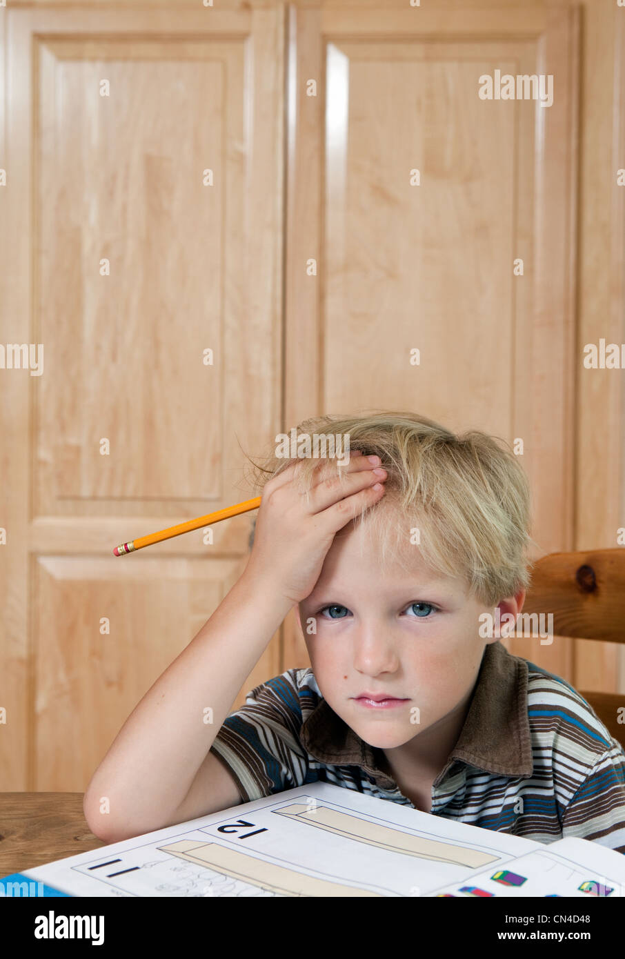 Elementary school children fed up hi-res stock photography and images ...