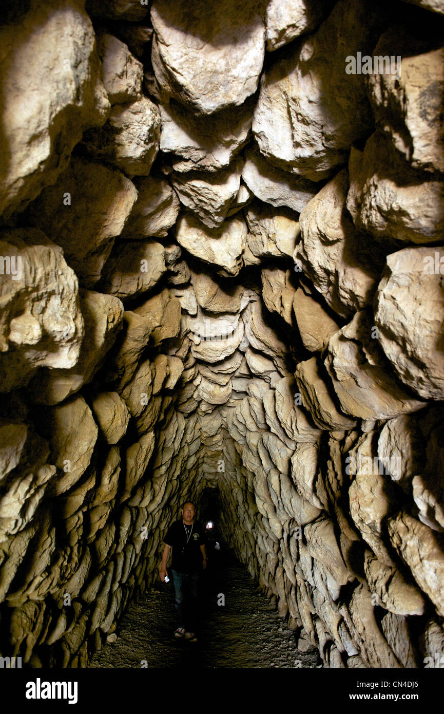 Turkey, Central Anatolia, near Bogazkale (Bogazkoy), Hattusa Hittite ...