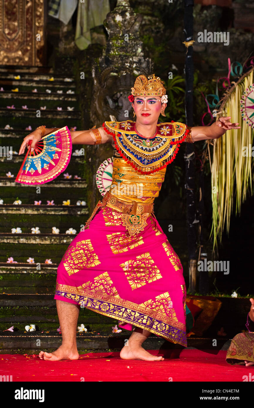 Indonesia, Bali Island, Ubud village, Ubud Water Palace, lotus cafe ...