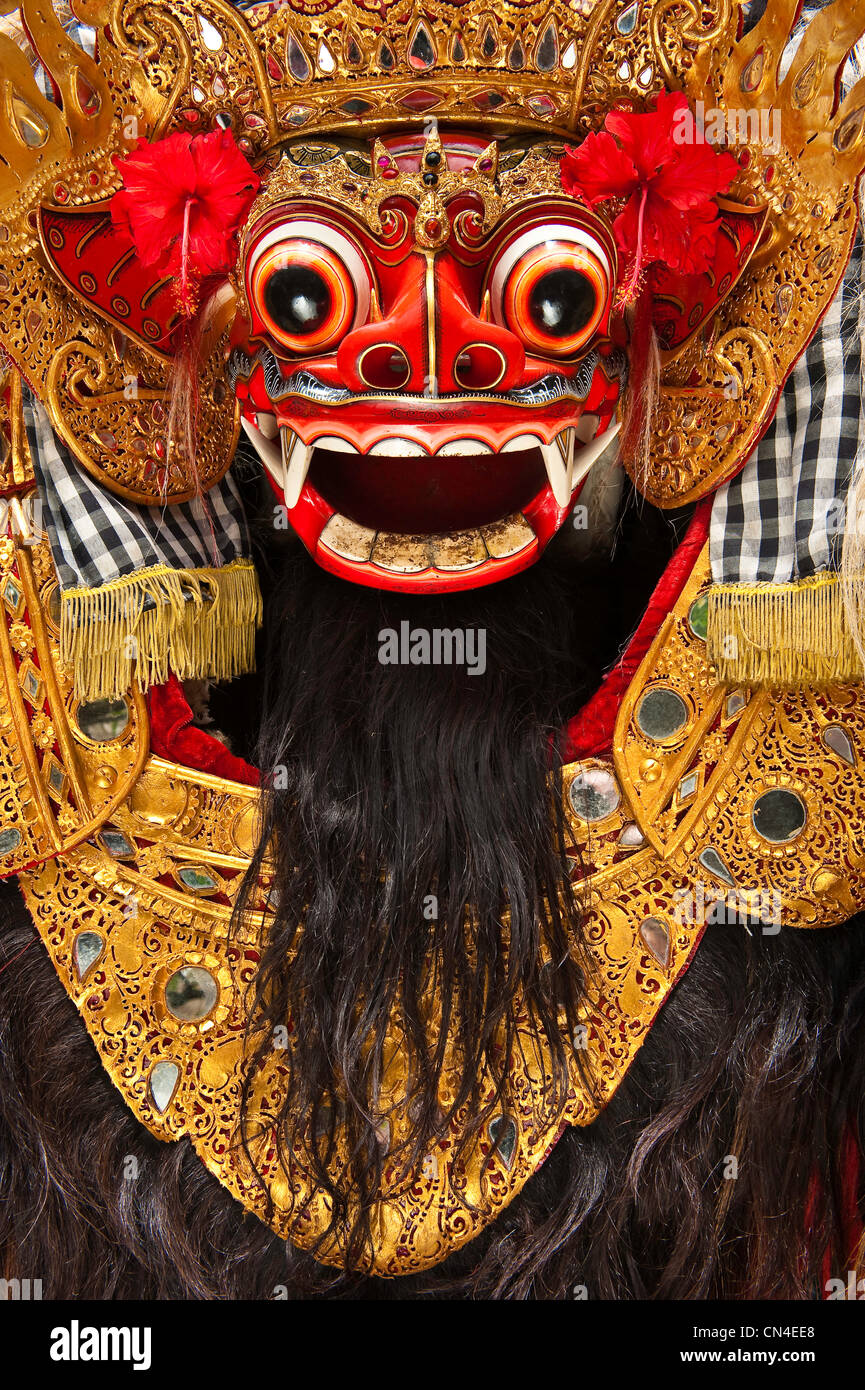 Indonesia Bali Island Batubulan Village Barong Dance The Barong