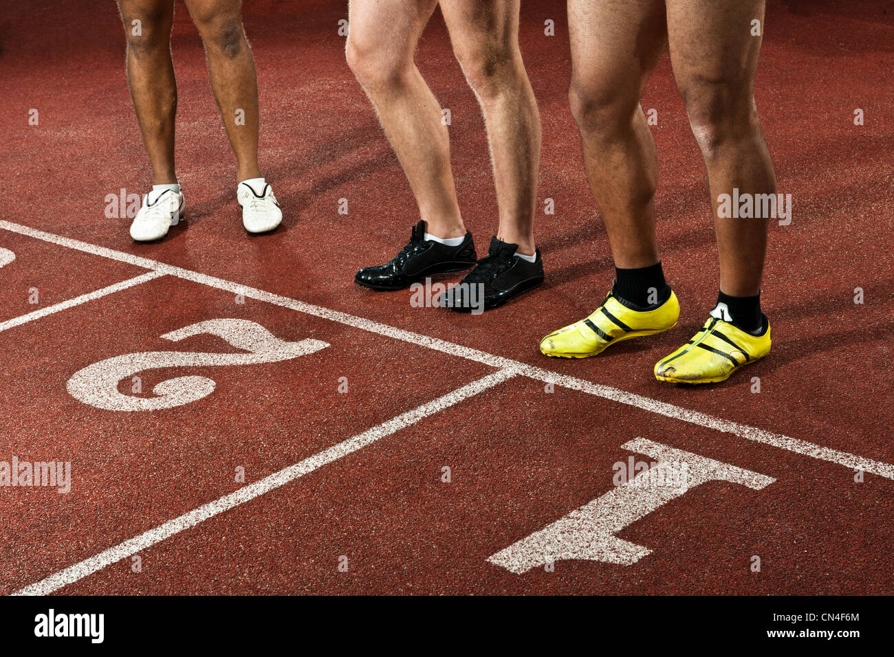Group of athletes at sports event hi-res stock photography and images ...