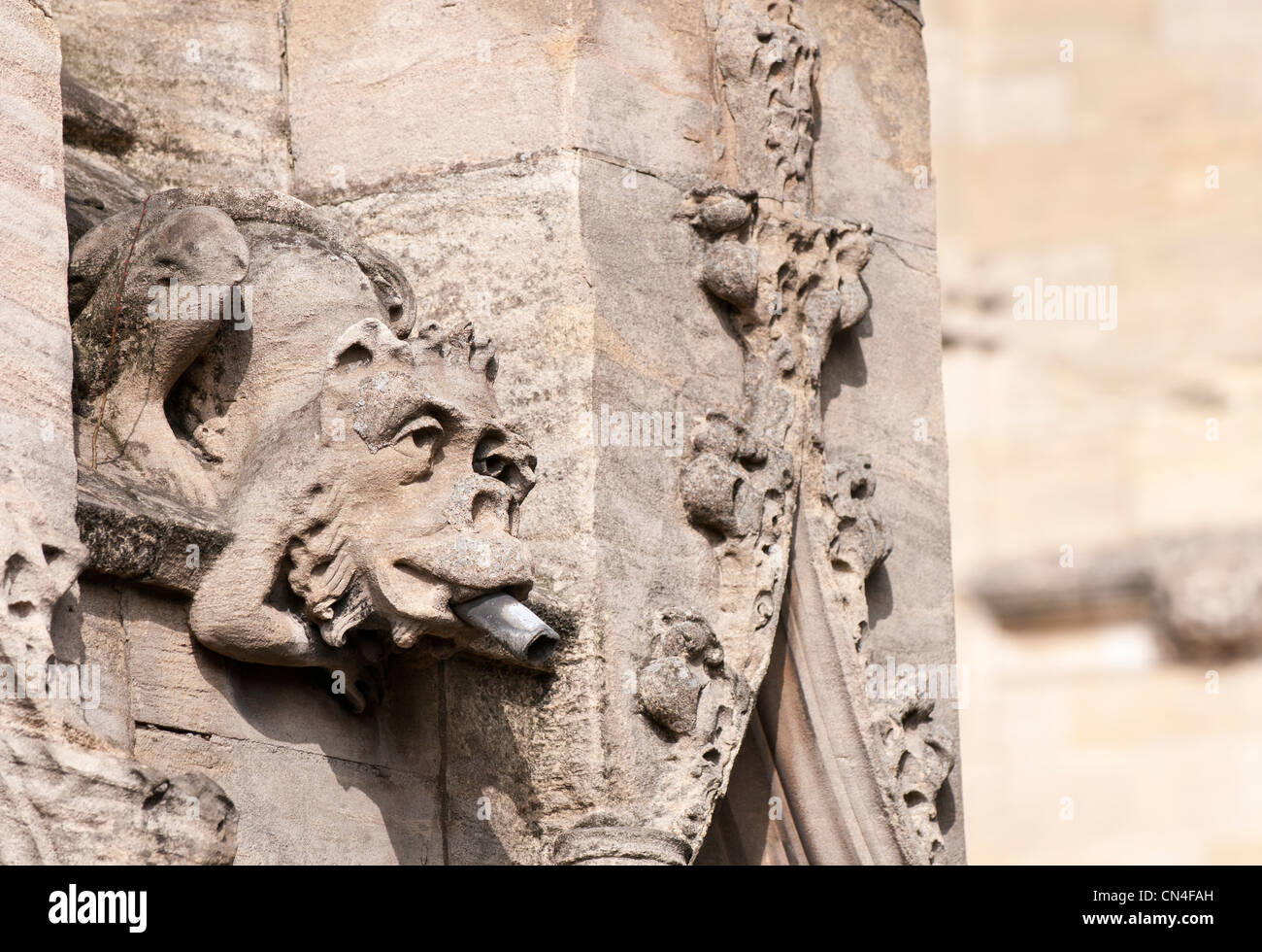 Gargoyle water spout hi-res stock photography and images - Alamy