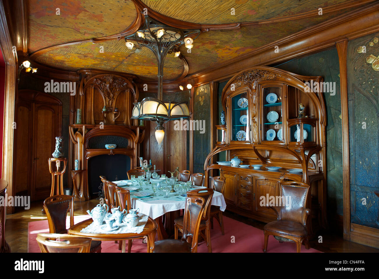 France, Meurthe et Moselle, Nancy, Musee de l'Ecole de Nancy (Museum of ...
