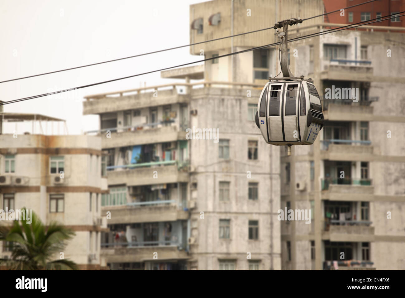 Macau Cable car Stock Photo - Alamy