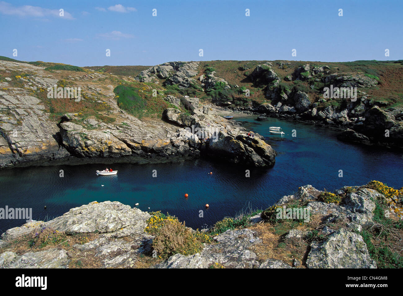 France, Morbihan, Ile de Groix Stock Photo - Alamy