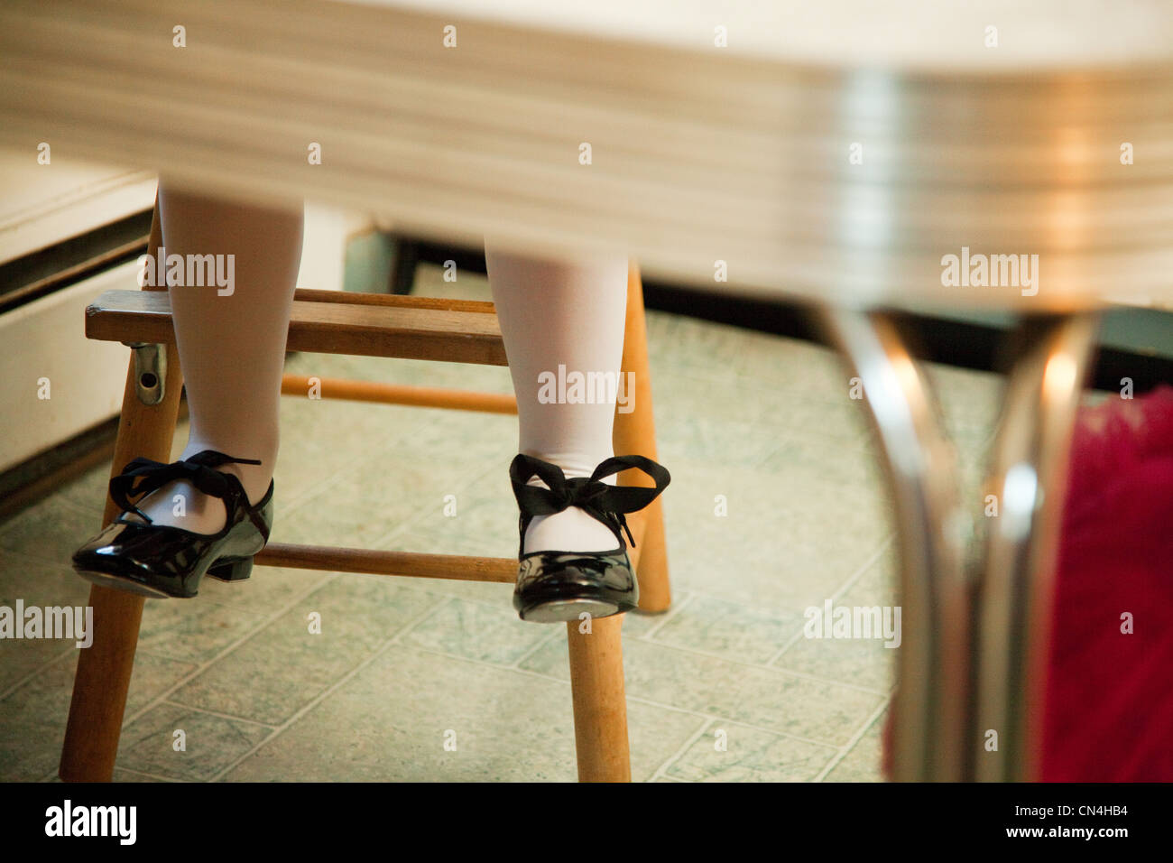 Black children shoes hi-res stock photography and images - Alamy