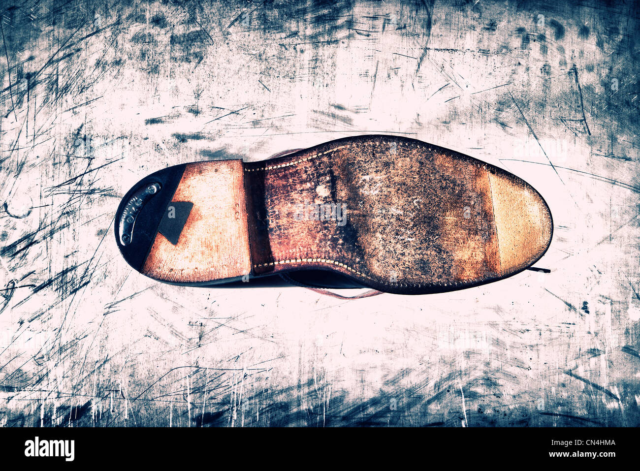 An worn out shoe sole hi-res stock photography and images - Alamy