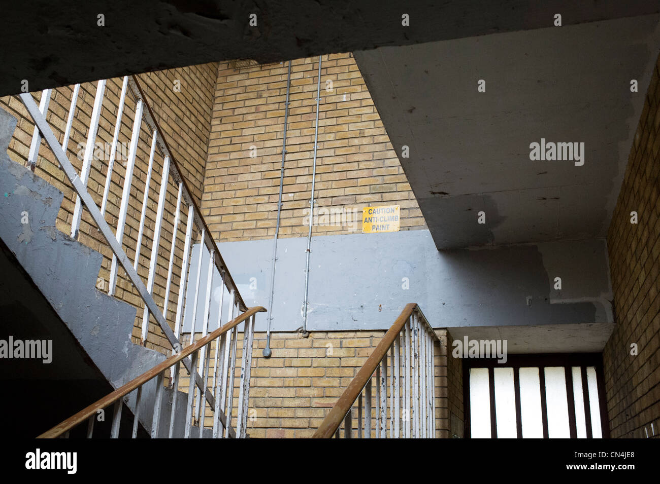 Stairs in block flats hi-res stock photography and images - Alamy