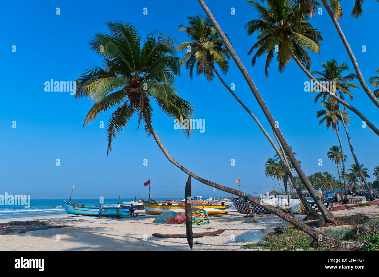 Goa beach colourful hi-res stock photography and images - Alamy