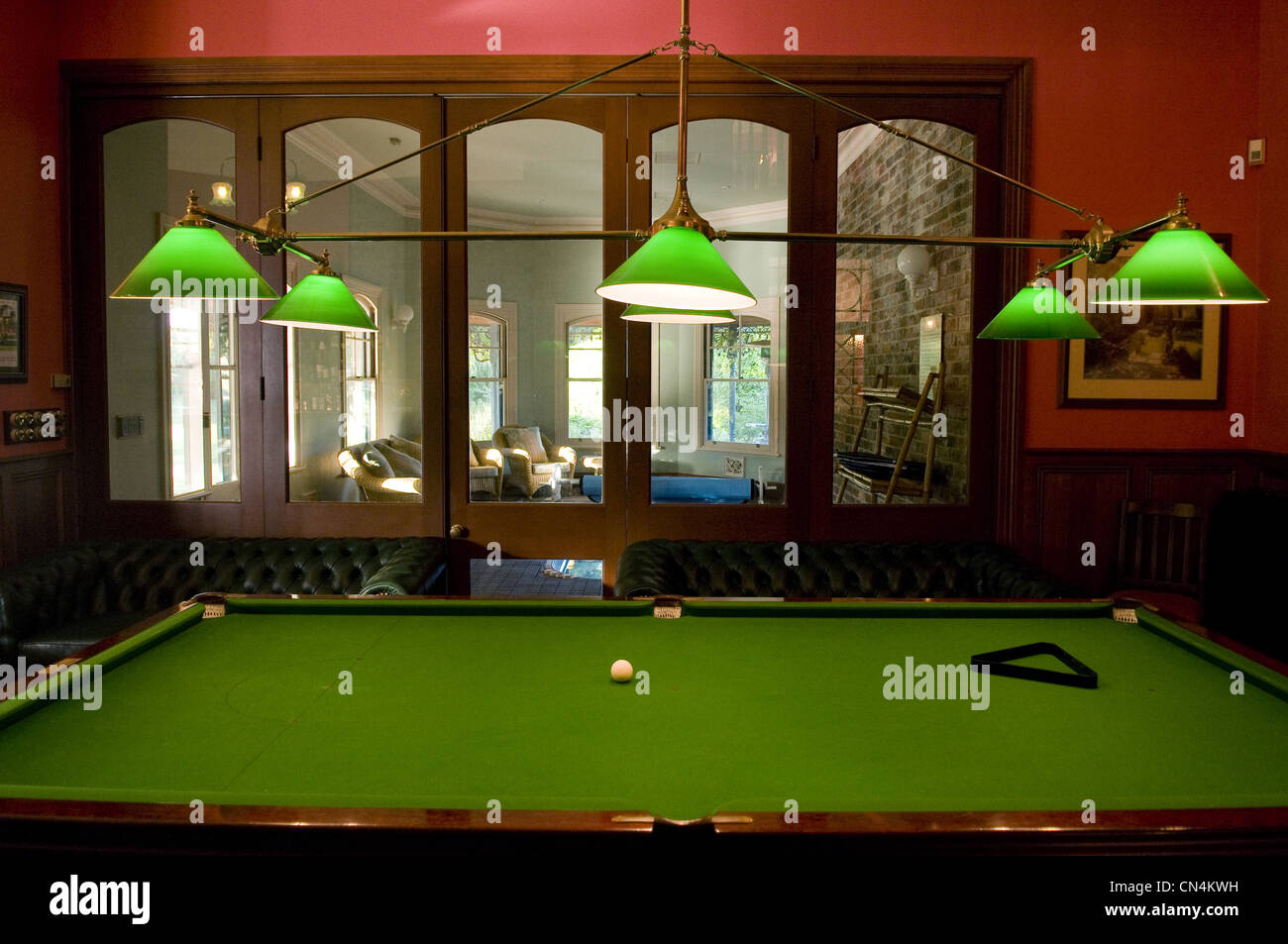 Australia, Victoria, Mornington Peninsula, charming hotel, billiards ...