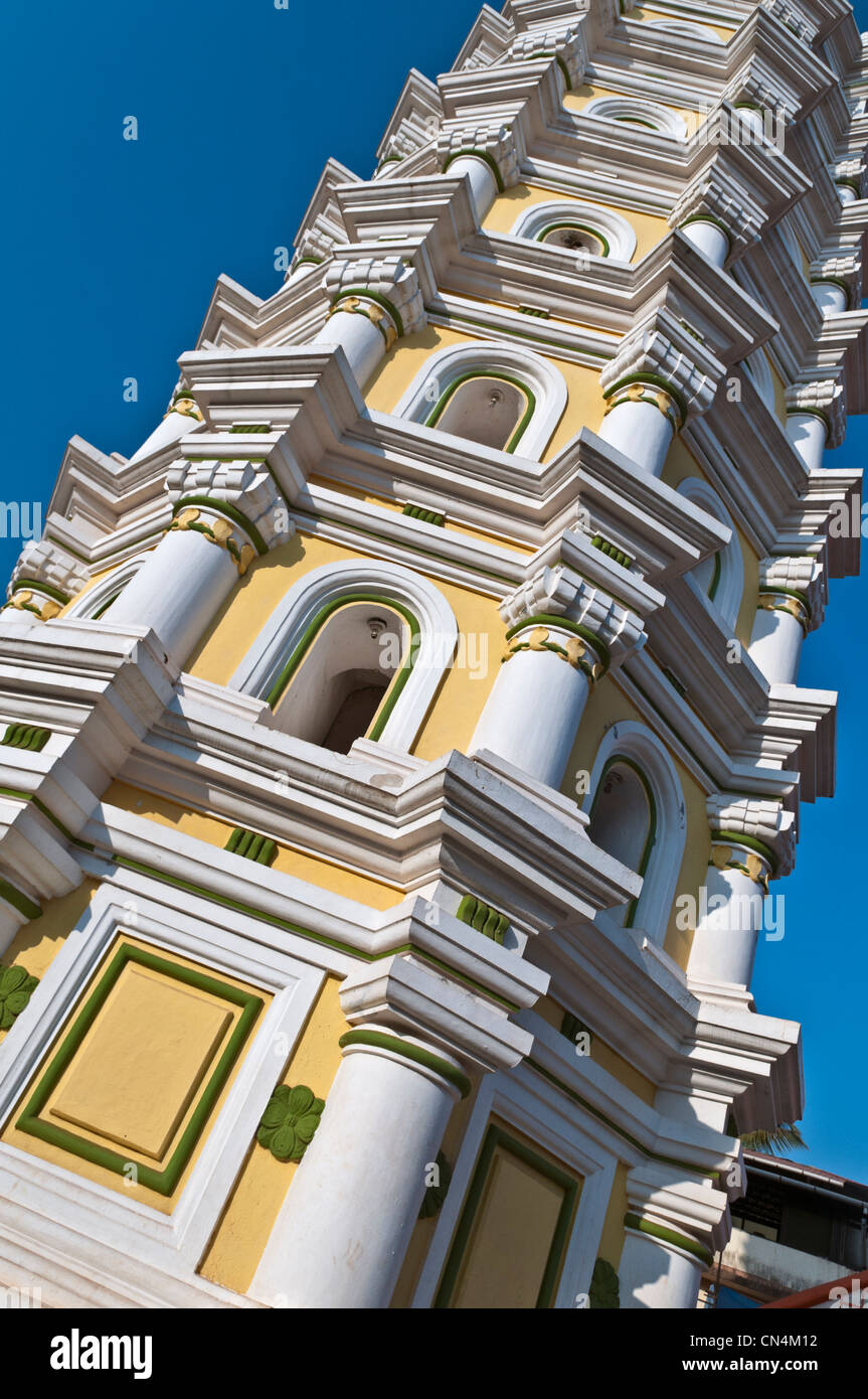 Mahalsa hindu temple Mardol village Ponda Goa India Stock Photo - Alamy