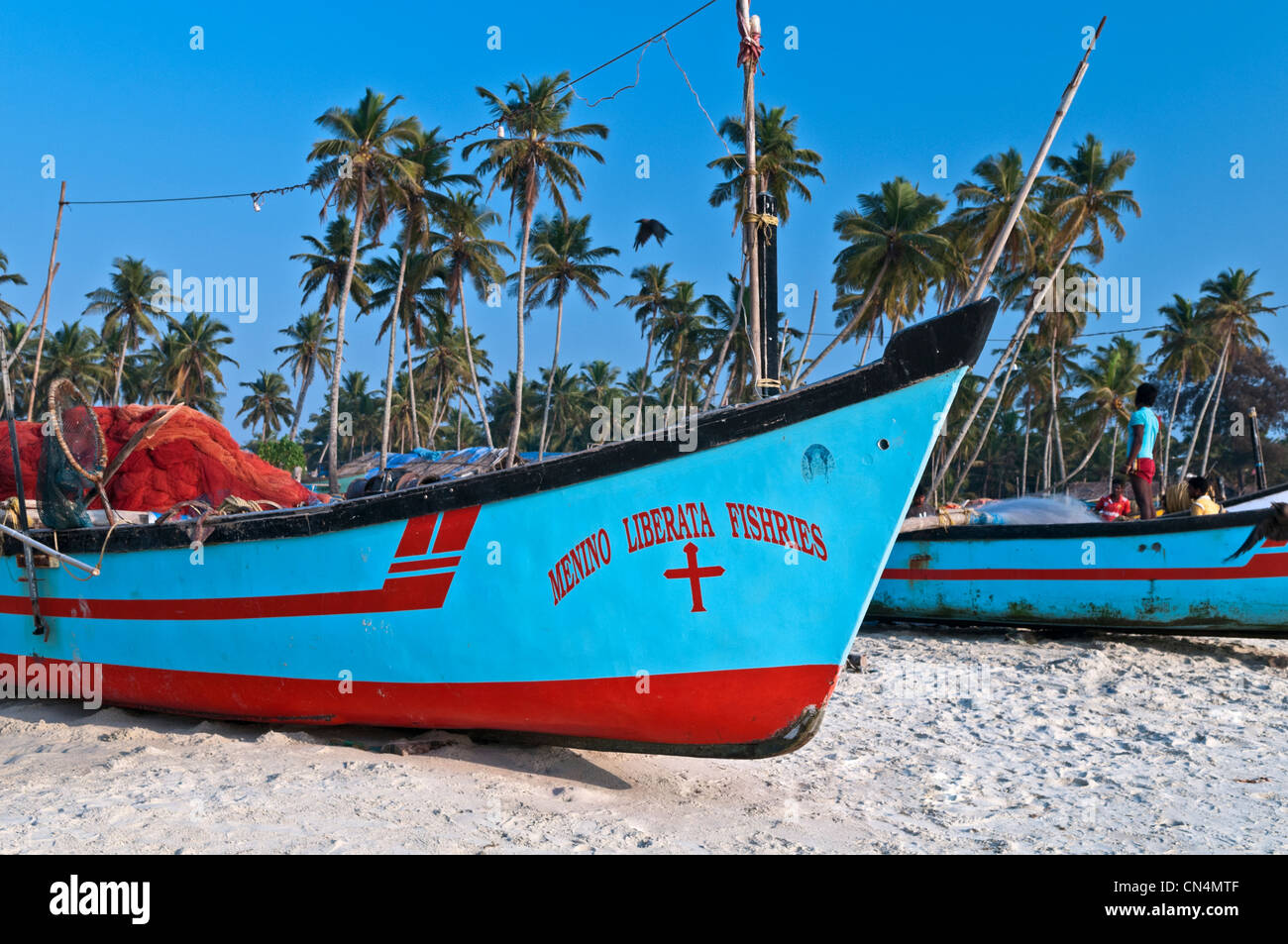 Colva boats hi-res stock photography and images - Alamy