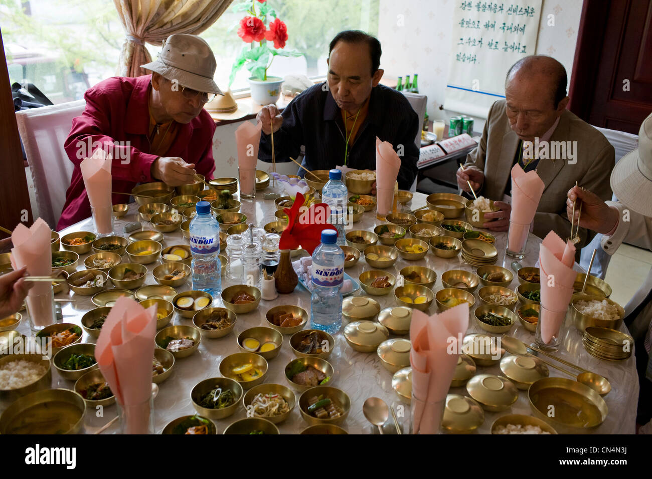North Korea, North Hwanghae province, Kaesong, old South Korean ...