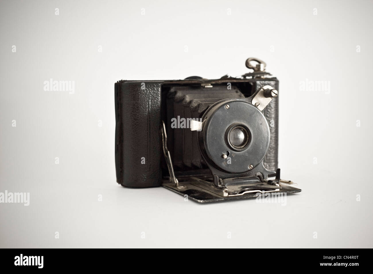 Classic old camera Icarette (ICA) folding Stock Photo - Alamy