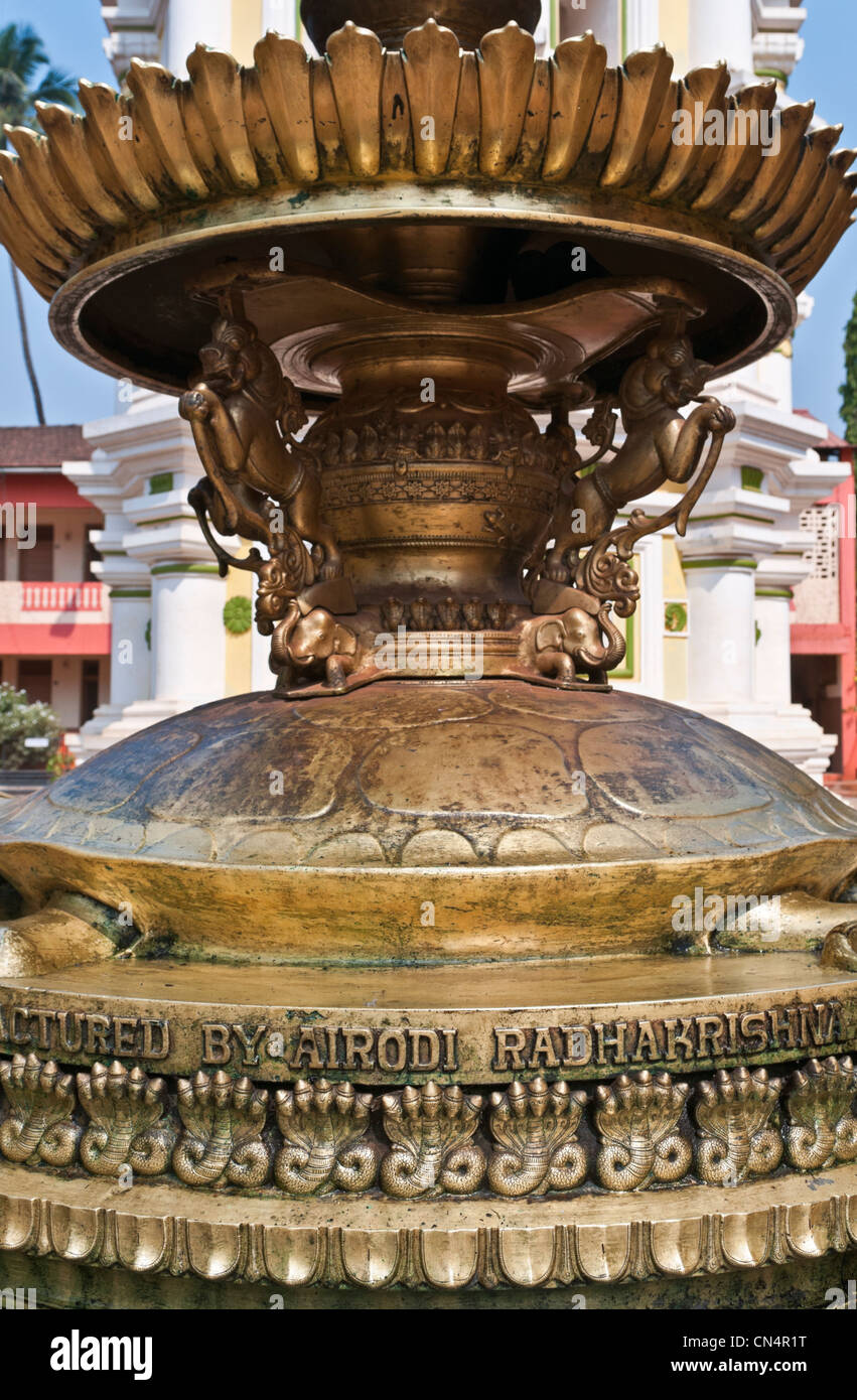 Tower at the mahalsa temple hi-res stock photography and images - Alamy
